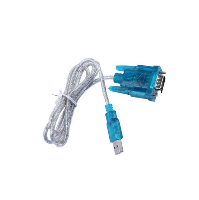 USB TO RS232 Serial Port 9 Pin DB9 Cable Serial COM Port Adapter ...