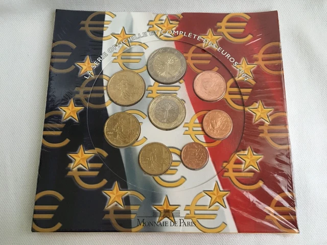 LA SÉRIE OFFICIELLE et complète des euros 2004 Euro coins EUR 25,00 ...