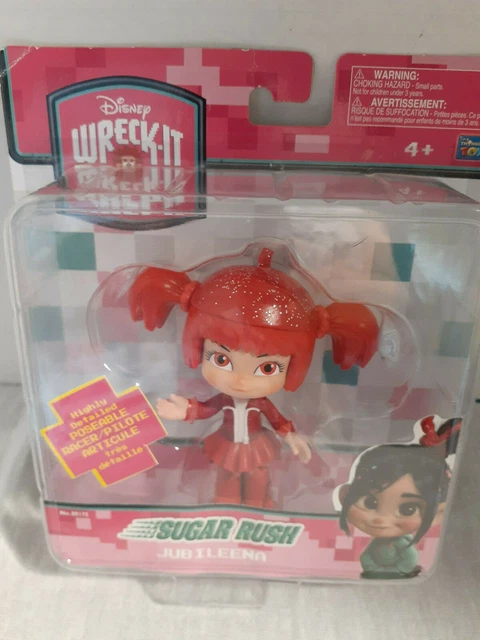 DISNEY WRECK IT ralph posable racer jubileena htf rare $80.00 - PicClick CA