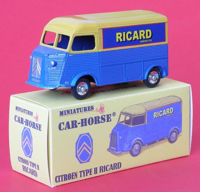 CAR-HORSE CITROEN TYPE h hy Ricard style Dinky JRD CIJ fin de stock EUR ...