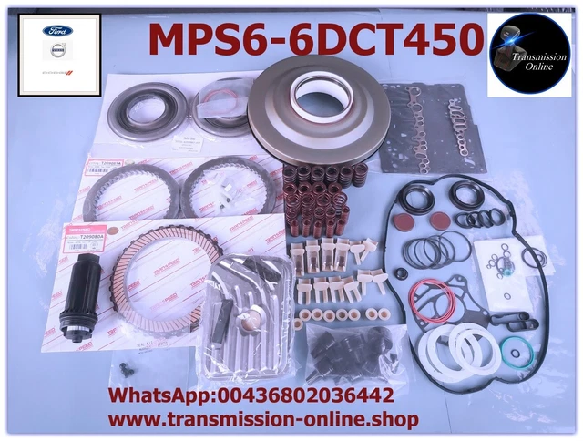 6DCT450-MPS6 KIT DE réparation complet, boîte de vitesses Ford ...