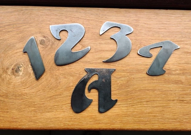 LETRAS CASA NÚMEROS 2 Pulgadas Letrero Pequeño Pared Palabras Hogar ...