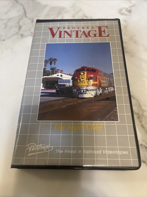 THE SUPER CHIEF Pentax trains railroad VHS tape Vintage Engines £11.46 - PicClick UK