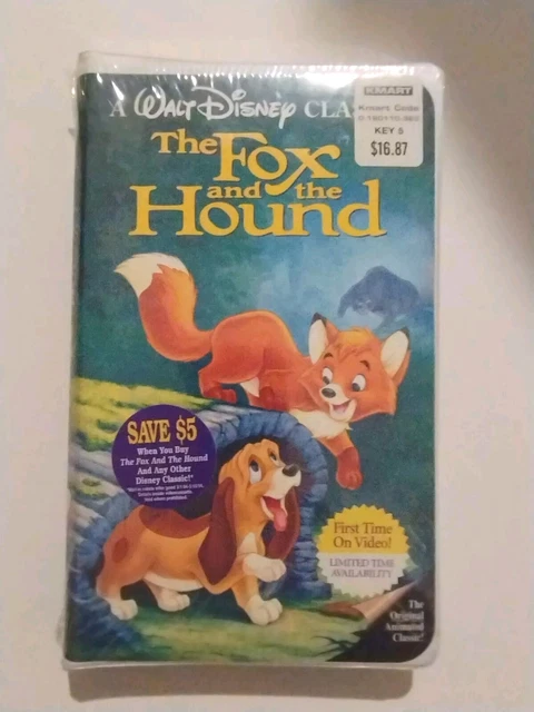 THE FOX AND the Hound (VHS, 1994) Black Diamond Brand New First Edition ...