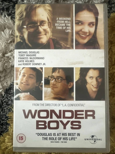 WONDER BOYS VHS Video Film Sample £10.80 - PicClick UK