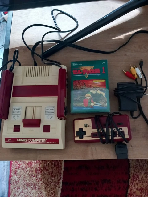 ZELDA +CONSOLE NINTENDO Famicom (Nes jap) RCA mod AV EUR 269,90 ...