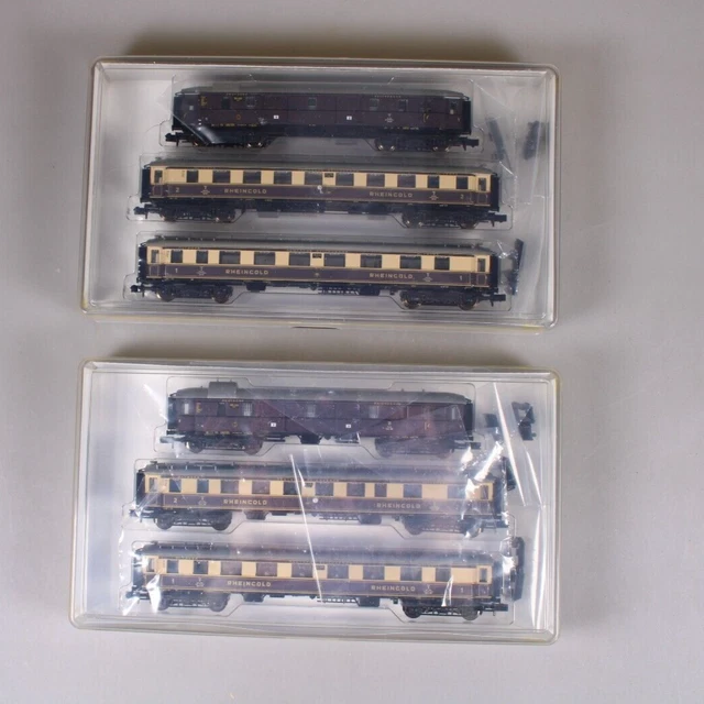 TRIX MINITRIX 15539 Schnellzugwagen-Set-Rheingold EUR 285,00 - PicClick DE