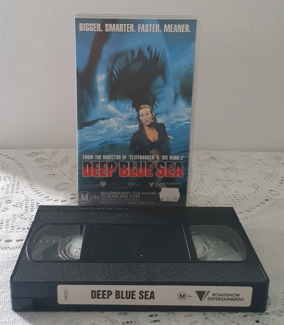 DEEP BLUE SEA VHS 1999 Thomas Jane $14.95 - PicClick AU