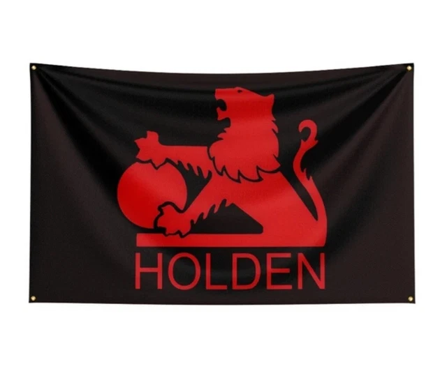 HOLDEN FLAG / Banner 60 x 90cm - Retro - Man Cave / Garage / Bathurst ...