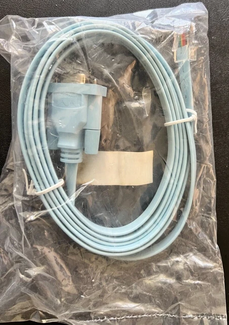 ORIGINAL CONSOLE CABLE Cisco Device Management Serial Adapter1.8m DB9 ...