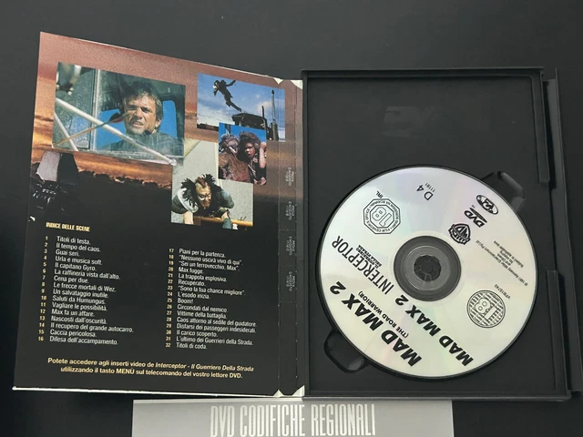 INTERCEPTOR MAD MAX 2 with Mel Gibson - ITA DVD in Italian SNAPPER ...