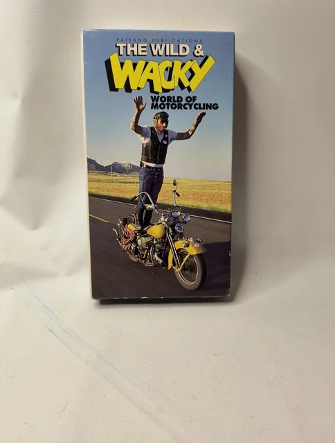 THE WILD AND Wacky World Of Motorcycling VHS 1995 £9.12 - PicClick UK