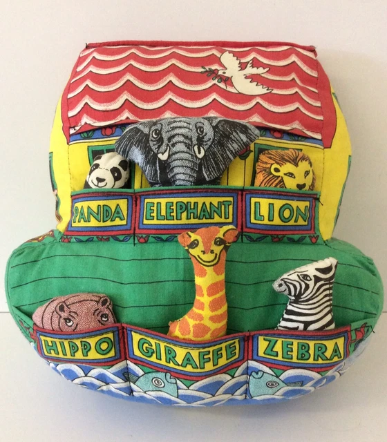 RARE VINTAGE NOAH’S Ark Plush Anne Wilkinson Designs Limited 1988 ...