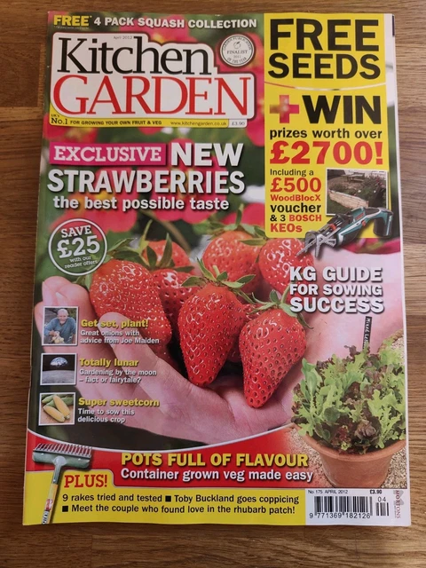 MAGAZINE - KITCHEN Garden Magazine For Growing Your Fruit & Veg April ...
