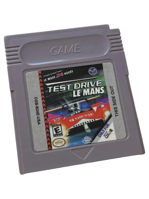 TEST DRIVE LE Mans Game Boy Color GBC Jeu Course EUR 15,95 - PicClick FR