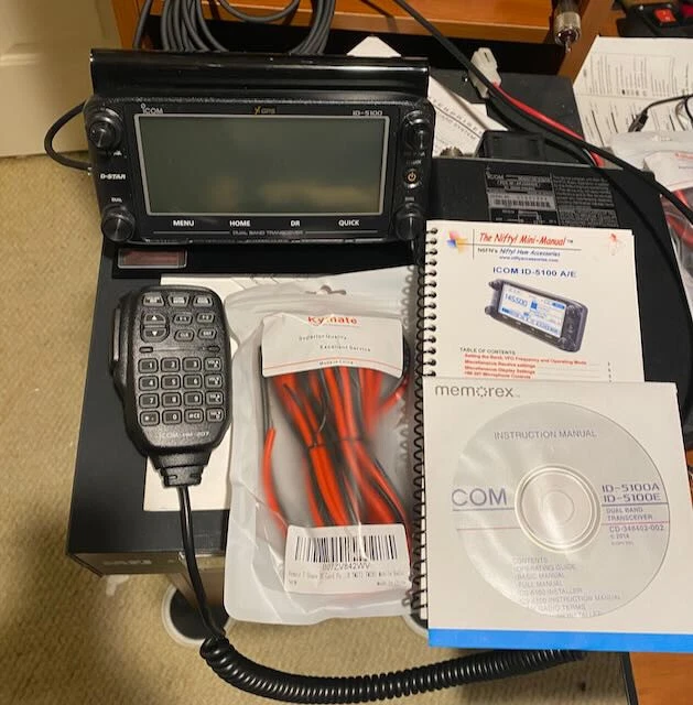 ICOM ID-5100A VHF/UHF Dual Band D-STAR Transceiver - Black $395.00 ...