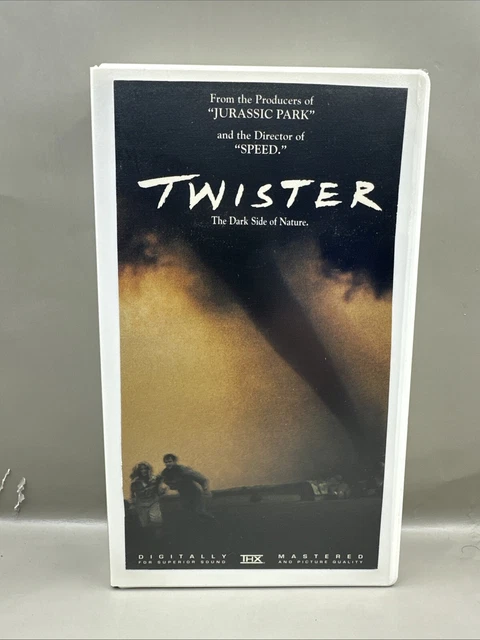 TWISTER VHS TAPE 1996 Warner Bros Release Helen Hunt Bill Paxton ...