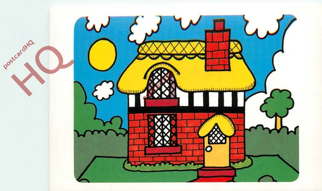 PICTURE POSTCARD; MR. Men, Little Miss Magic, Abracadabra Cottage £3.29 ...