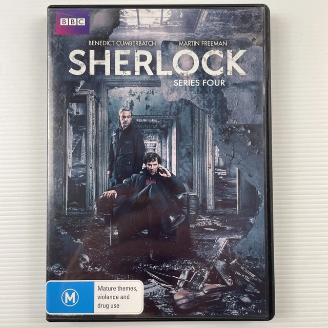SHERLOCK SERIES FOUR Season 4 BBC DVD 2 Disc Set Region 4 Benedict ...