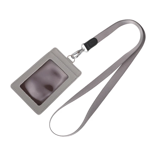 EMPLOYEE ID BADGE Holder Badge Reel Student Id Holder Hanging Name Tag ...