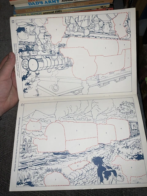 VINTAGE REV. W. Awdrys Famous Engines Sticker Book - Thomas Tank Engine ...