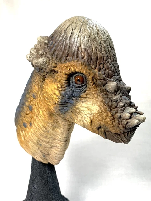 PACHYCEPHALOSAURUS CUSTOM BUST Lost World Jurassic Park Pachy Statue ...
