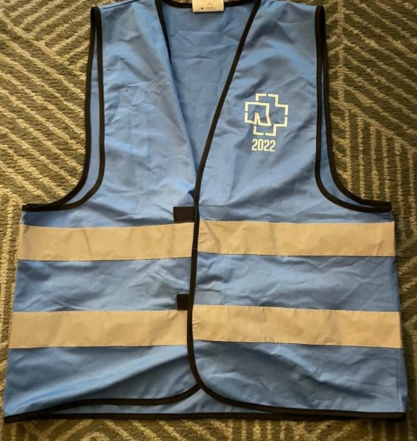 RAMMSTEIN LOCAL CREW Hi Vis Vest Weste Shirt Tour 2022 XL European ...