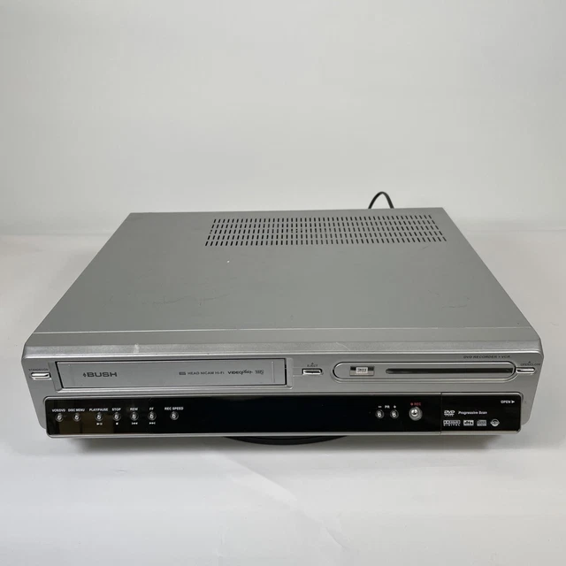 BUSH DVRHS02 REGISTRATORE DVD e combinazione registratore VHS/VCR ...