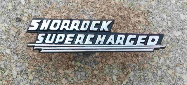 OID SCHOOL DESIGN Shorrock Supercharged Cast Aluminium Badge - Black £ ...