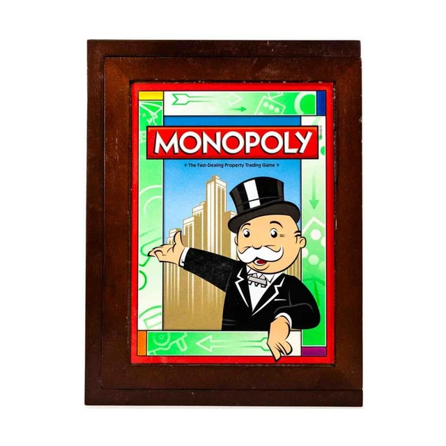 PARKER BRO BOARDGAME Monopoly (Vintage Game Collection Ed, Bookshel Box ...