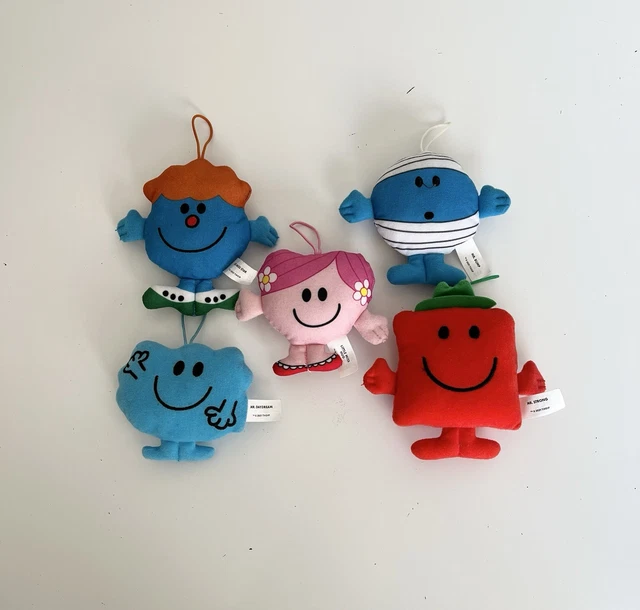 MR MEN & Little Miss McDonald’s Happy Meal Soft Toys Bundle 2021/2024 £ ...