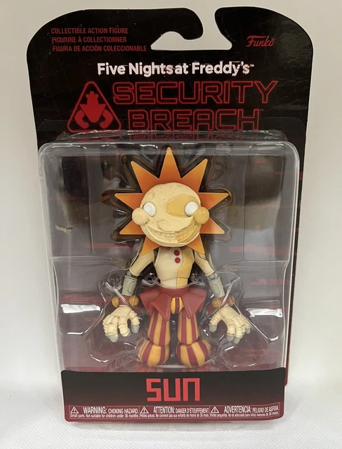 FIVE NIGHTS AT Freddys Sun Figure FNAF Security Breach Funko Action UK ...