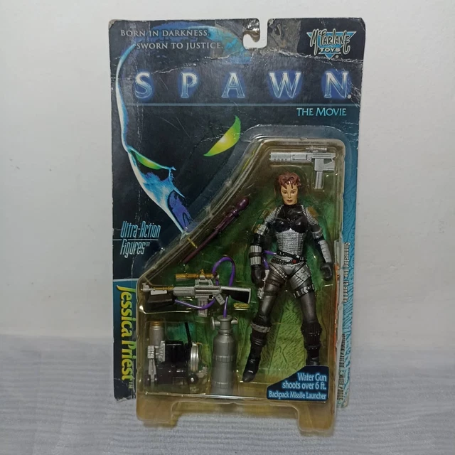 SPAWN THE MOVIE_ Jessica Priest_ Mcfarlane Toys_ Action Figure_ New EUR ...