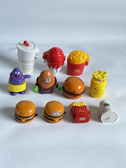 MCDONALD’S HAPPY MEAL Flip Top Food Toys 90s £12.00 - PicClick UK