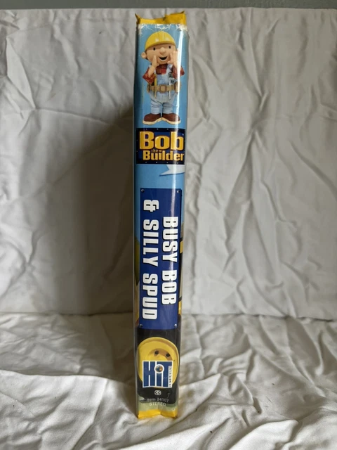 BOB THE BUILDER VHS: Busy Bob & Silly Spud - Kid favourite! Clamshell ...