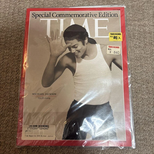 MICHAEL JACKSON TIME Magazine English Version £55.47 - PicClick UK