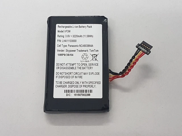 TOMTOM RIDER 400 New Replacement Battery Model VF3W £19.99 - PicClick UK