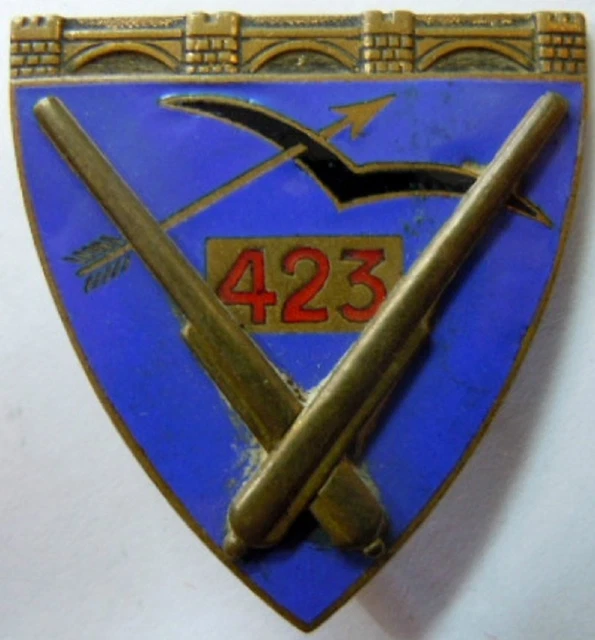 423° RAA REGIMENT Anti-Aircraft Artillery ORIGINAL Drago Badge £20.53 ...