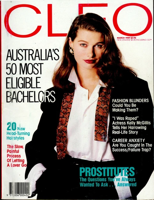 CLEO MAGAZINE MARCH 1989 - Rare, Australian 1980s Vintage Women's ...