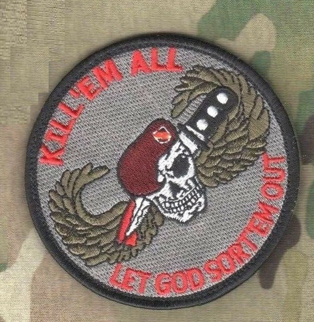 USAFSOC SP OPS JOINT TASK FORCE CCT TACP vêlkrö PATCH: MAROON BERET ...