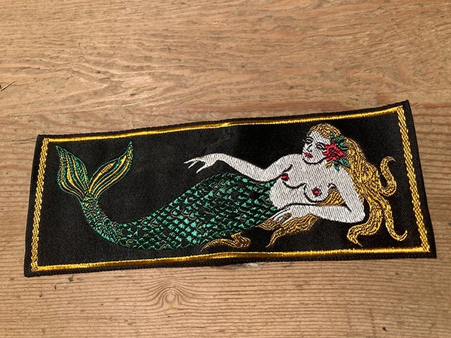 VINTAGE MERMAID PATCH ~ Unissued by MONTABERT ~ WWII Era US Navy £8.75 ...