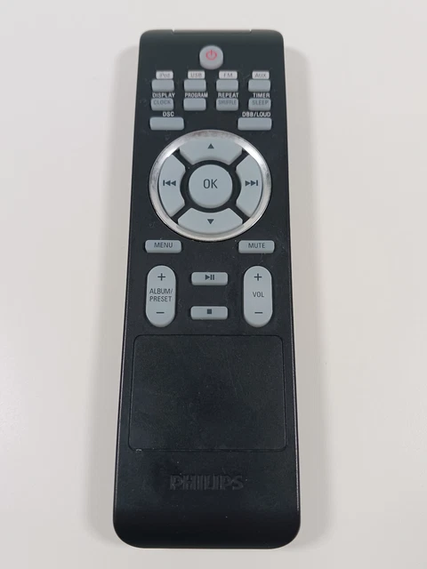 PHILIPS BOOKSHELF HI-FI Audio System Remote Control PRC500-46 - Tested ...