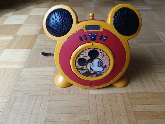 WALT DISNEY MICKEY Mouse CD Player Radio - PC5620EU EUR 59,00 - PicClick DE