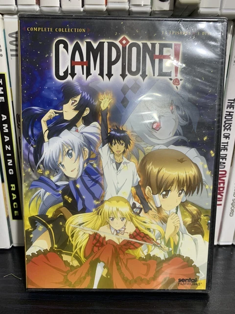 CAMPIONE: COMPLETE COLLECTION (DVD, 2012, 3-Disc Set, Anime Series ...