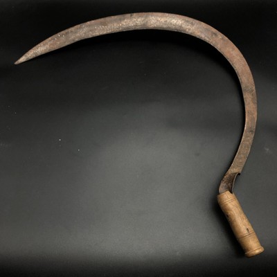 GRANDE FAUCILLE ANCIENNE GERVI EMPURANI, XIXe Marquage Empereur ...