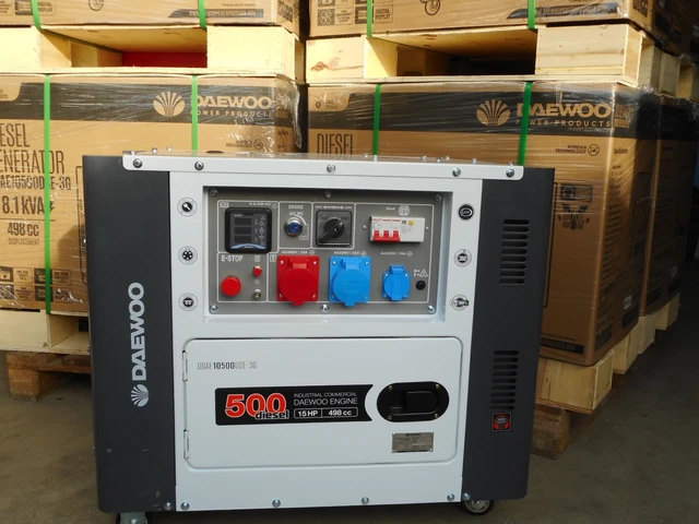 POWER UNIT DAEWOO DDAE 10500 DSE-3G, 15Ps Diesel, 1x 16A, 1x 32A £2,195 ...