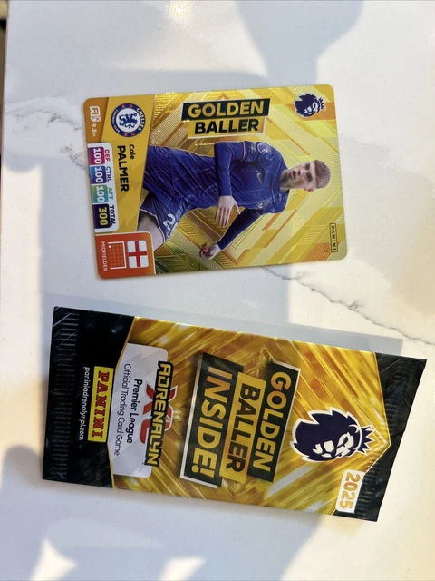 COLE PALMER GOLDEN Baller Panini 2024/2025 Adrenalyn XL 24/25 Chelsea ...