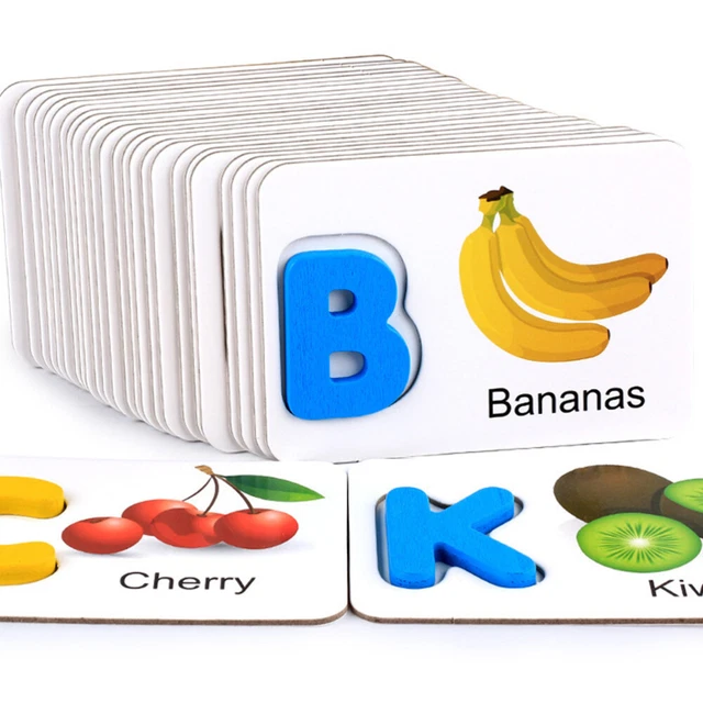 WORD FLASHCARDS TODDLERS Letter Flashcards AbC Flashcard Abc Matching ...