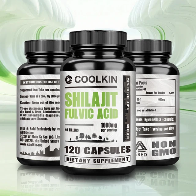 SHILAJIT FULVIC ACID 1000mg-Extremely Potent,Antioxidant,Brain Health ...