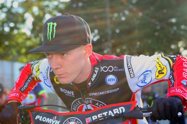 BELLE VUE ACES--DAN Bewley--2025--12X8--Portrait--Speedway Photo £5.99 ...